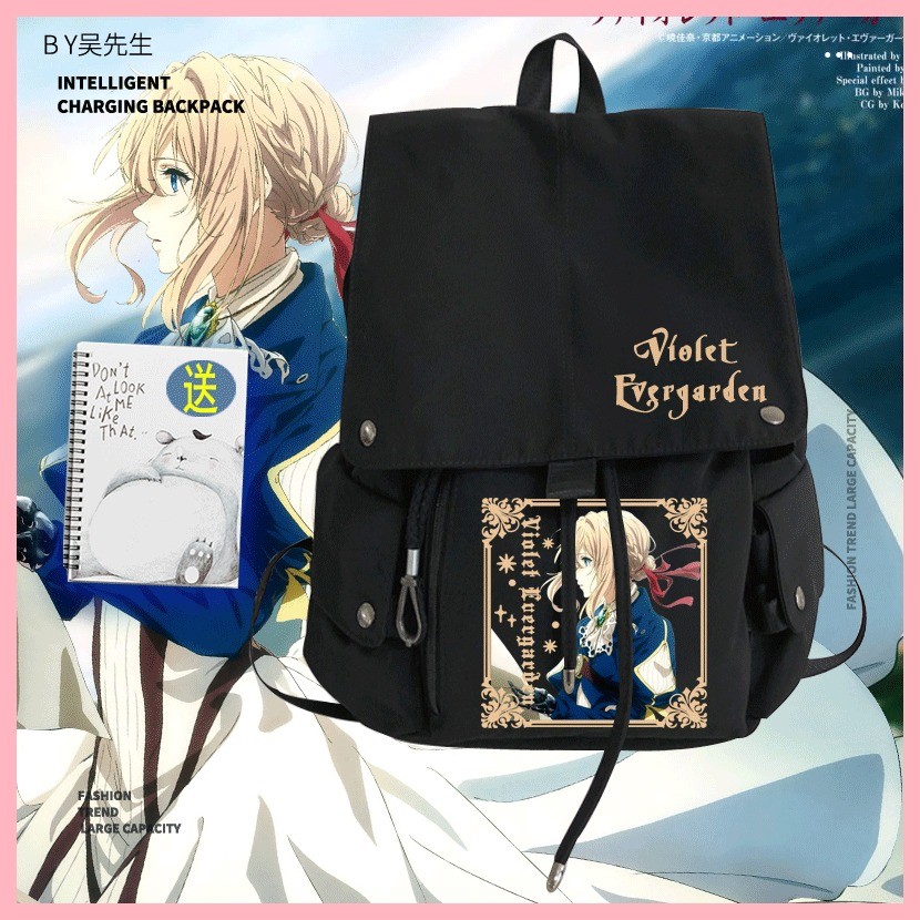 [Guyn] Túi đi học Violet Evergarden Violet Evergarden Anime Violet ...