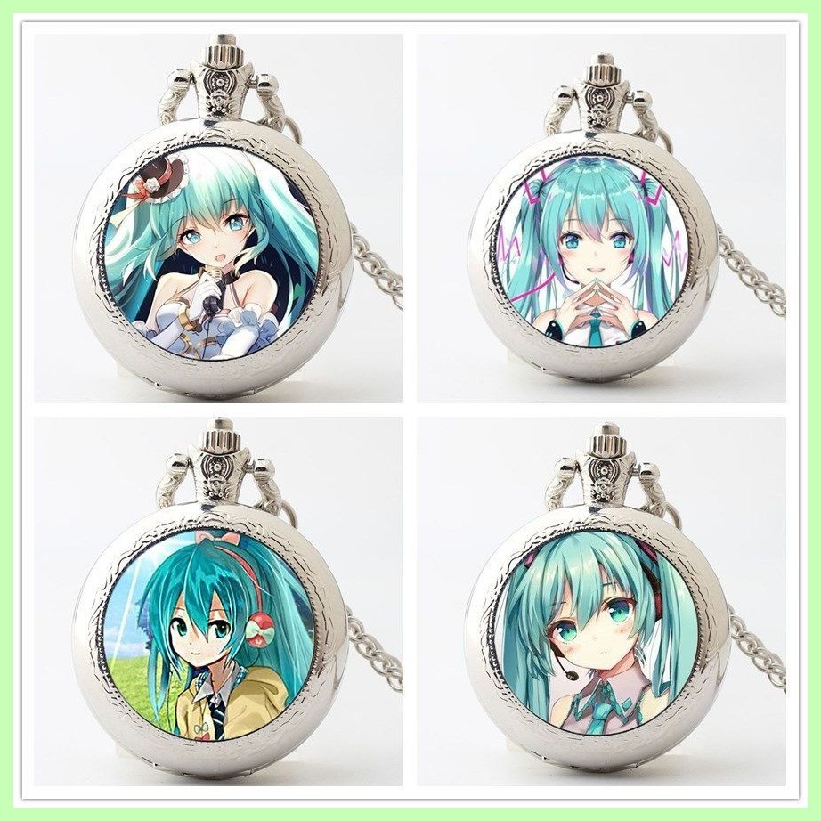 Trang Sức Mới Quà Tặng Hatsune Miku Hatsune Miku Pocket Watch Vòng Cổ ...