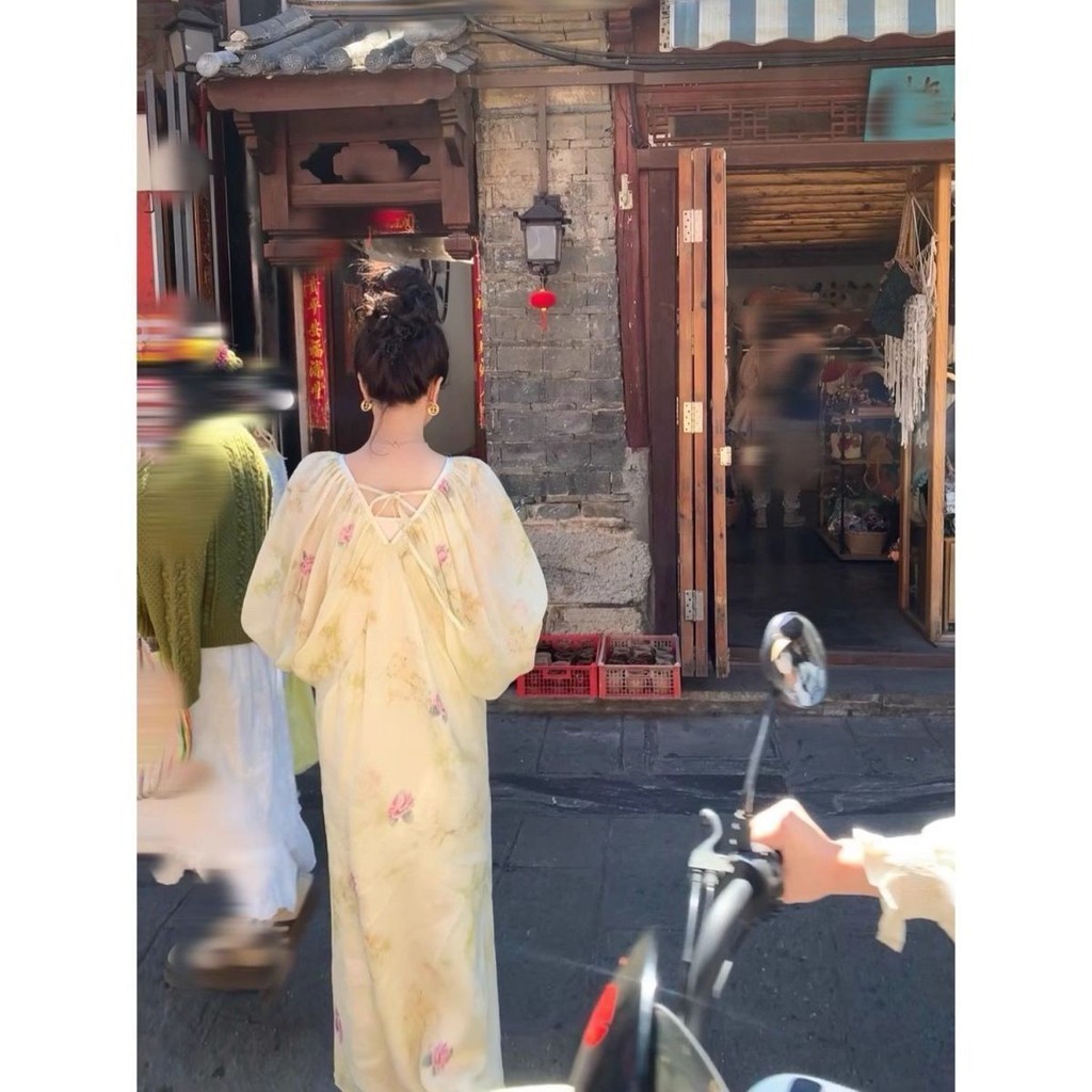 Big Eees Chundai Lotus 100 Ramie Cổ Chữ V Rời Nguyên Bản Cổ Điển Làm ...