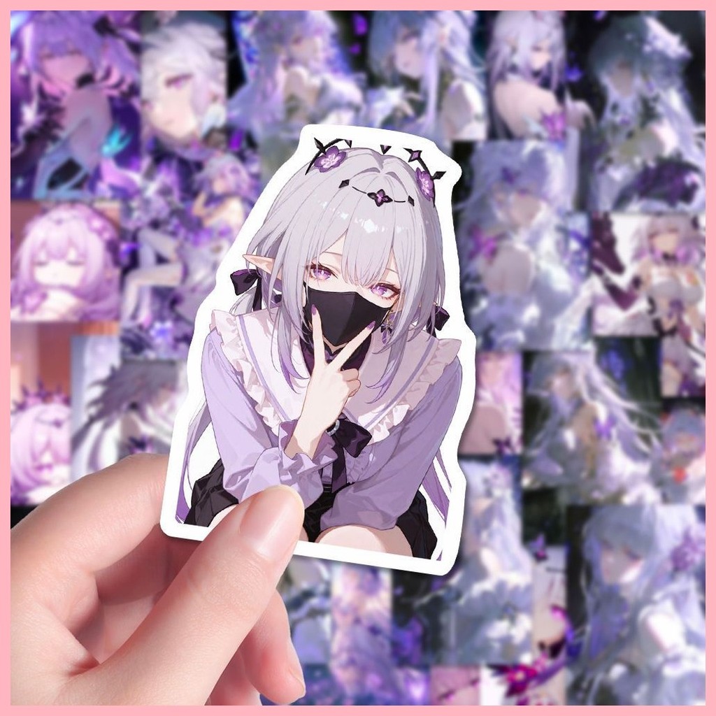 [Guyn] Sticker Honkai Star Rail (64 tờ) Castorice Nhãn dán hàng hóa đảo ...