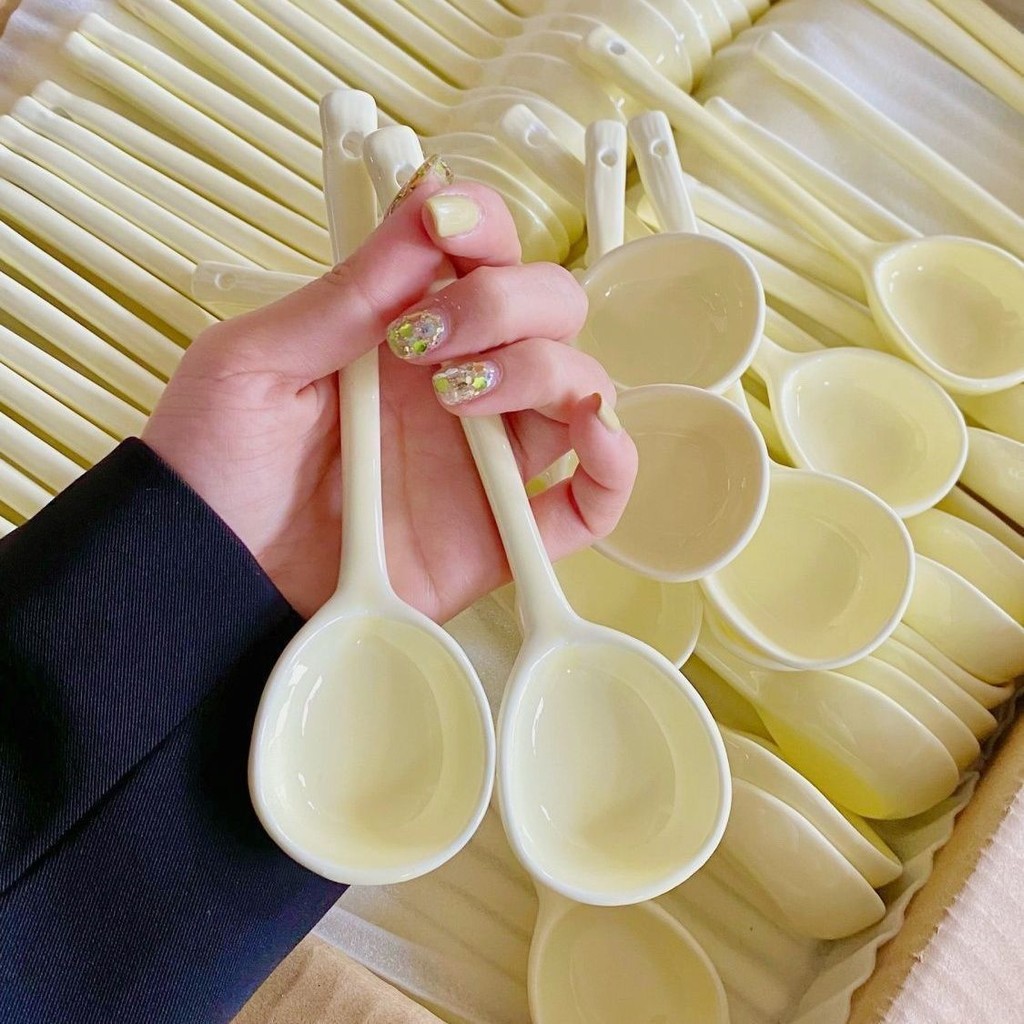 Kem Fufu Gốm Bát Cơm Hộ Gia Đình Dày Ins Giá Trị Cao Nhiệt Độ Cao ...