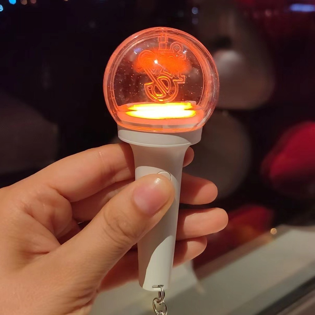 Kpop Idol IVE Mini Lightstick Móc khóa Glow Stick Móc khóa Mặt dây ...