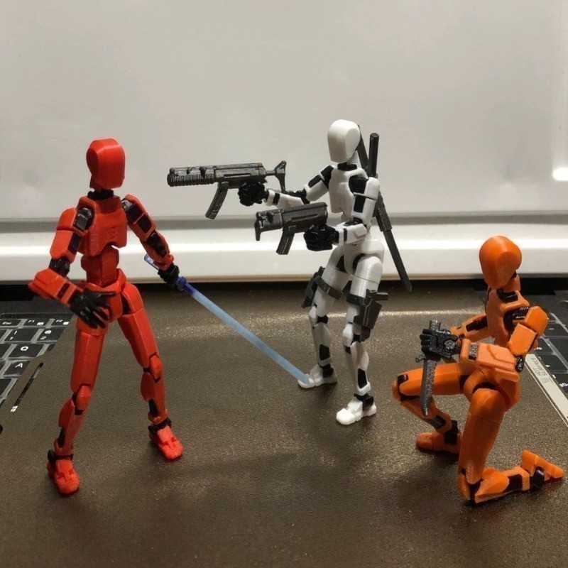 Dummy 3D In Multi-Joint Nhân Vật Hành Động May Mắn 13 Đồ Chơi Lợi Ích ...