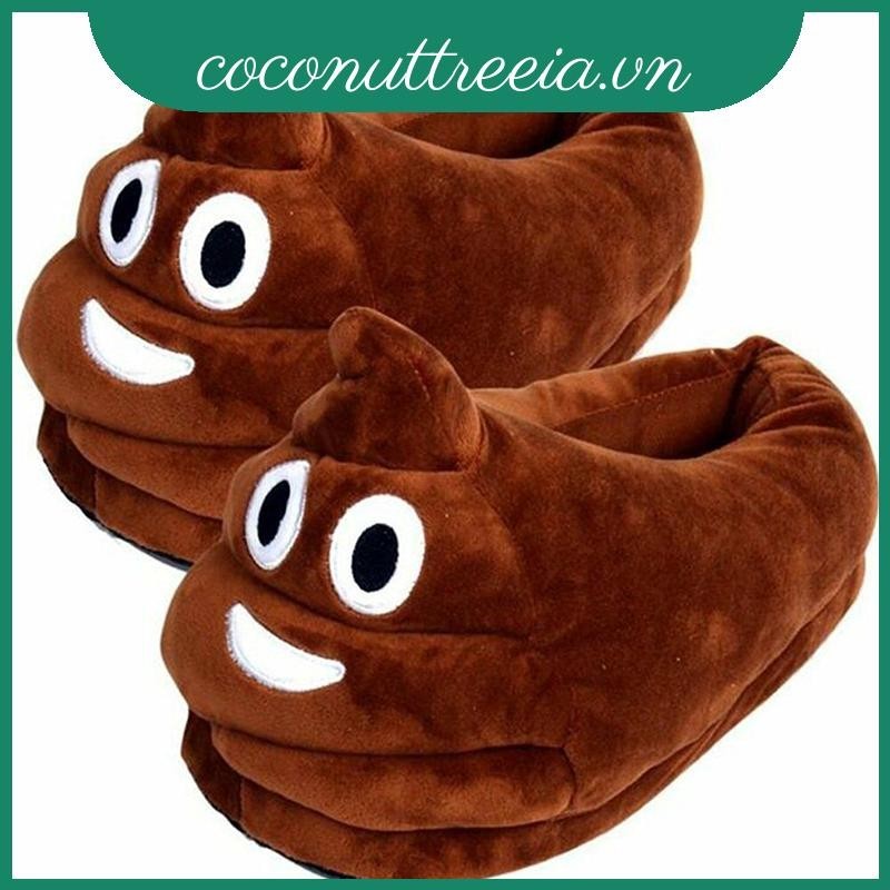Dép biểu tượng cảm xúc Poop phong cách giản dị ngọt ngào dành cho nam ...