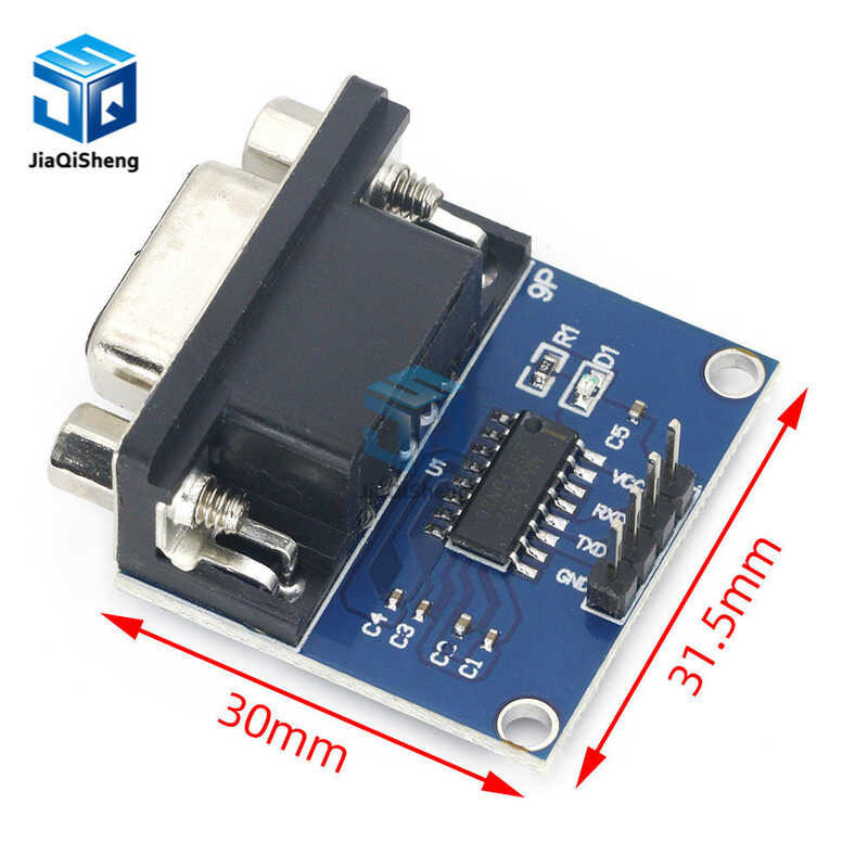 Mô-đun chuyển đổi cổng tiếp RS232 sang MAX3232 TTL Đầu nối DB9 MAX232 ...