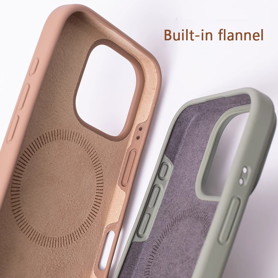 Ốp lưng từ tính silicon lỏng sa mạc vàng cho iPhone 11 13 14 15 16 Pro ...