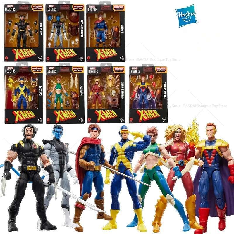 Hasbro Marvel Legends Series X-Men Wolverine Nightcrawler Gambit ...