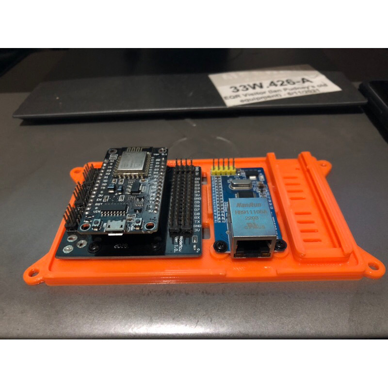Mcu009 3in1 Hw 389 Nútmcu Esp8266 V3 Mô đun Rơle đơn Vỏ In 3d W5500