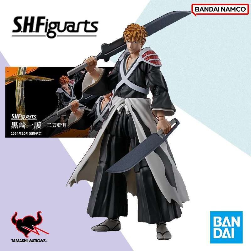 Bandai SHF BLEACH ICHIGO KUROSAKI Hình Bộ mô hoàn thành Anime đầy đủ Đồ ...