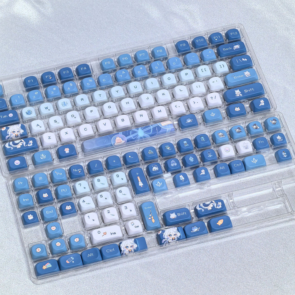 Genshin Impact Original Furina Meow Keycap MOA Profile Năm mặt Thăng ...