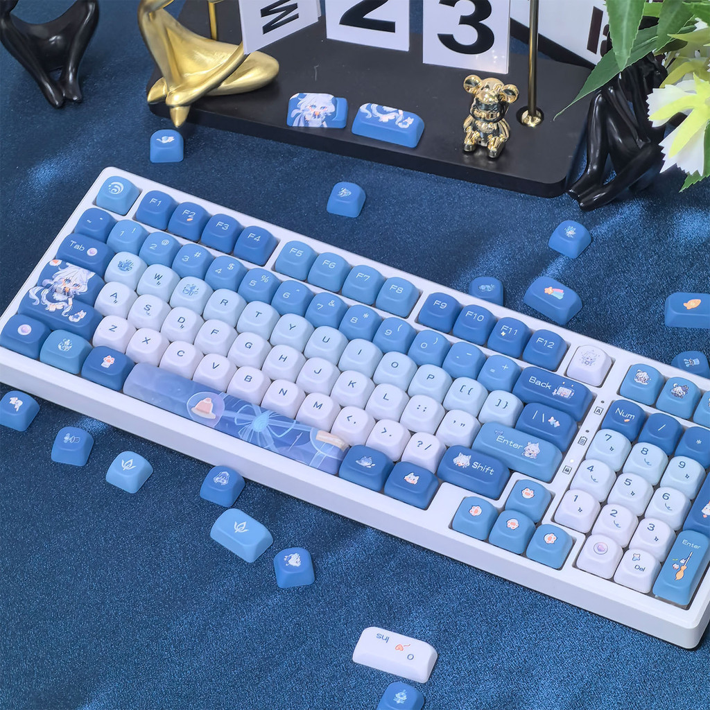 Genshin Impact Furina Meow Original Keycap MOA Profile Bàn phím cơ ...