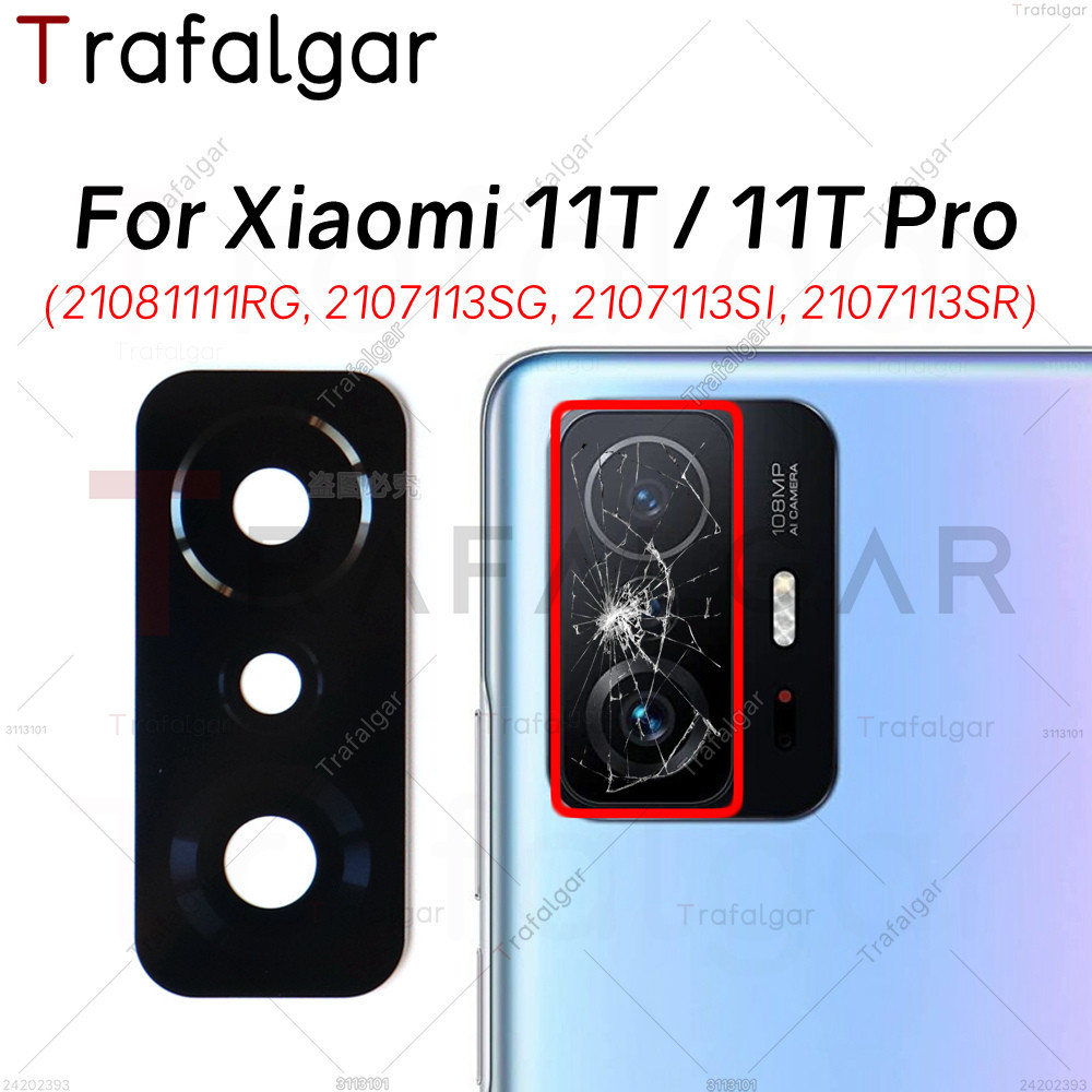 Ống kính Camera sau cho Xiaomi 11T 11T Pro 21081111Rg 2107113Sg ...