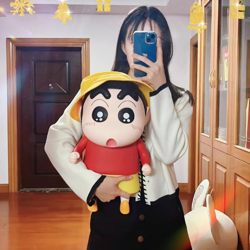 38cm Lớn Crayon Shin chan Handmade Series Nữ Quà Tặng Anime Nohara ...