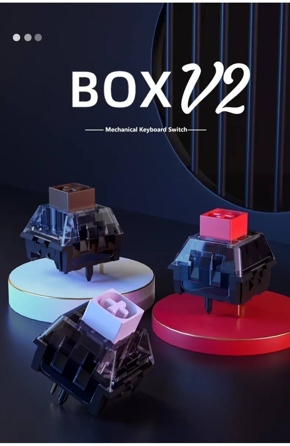 Kailh Clicky switch Box White V2 Switch Box Red V2 Box Brown V2 ...