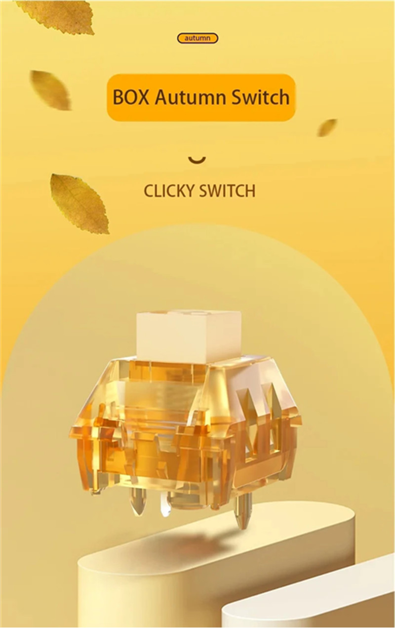Kailh BOX Autumn Yellow Switch Mùa Thu Màu Vàng Công Tắc Cho Bàn Phím ...