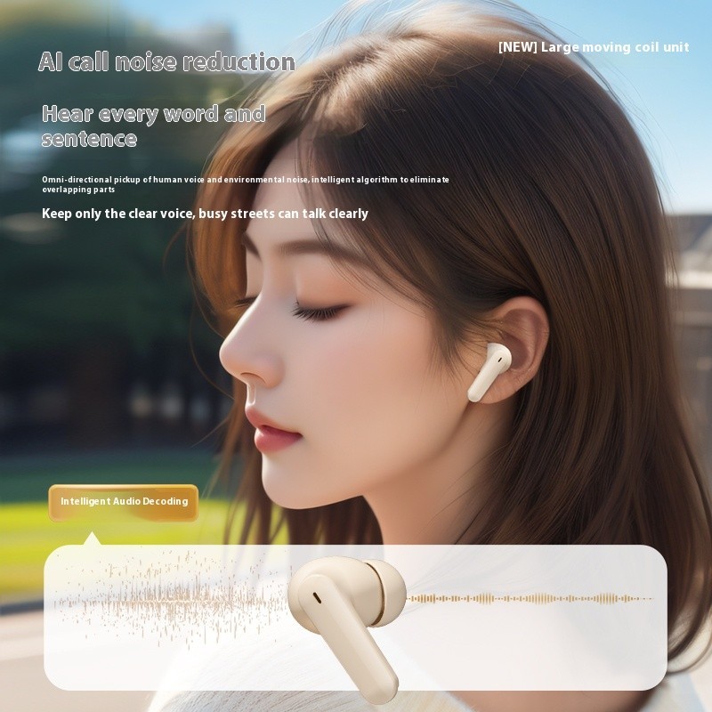 TZUZL tws Tai nghe Bluetooth chính hãng Tai nghe không dây 5.4 Tai nghe Bluetooth Điều khiển cảm ...