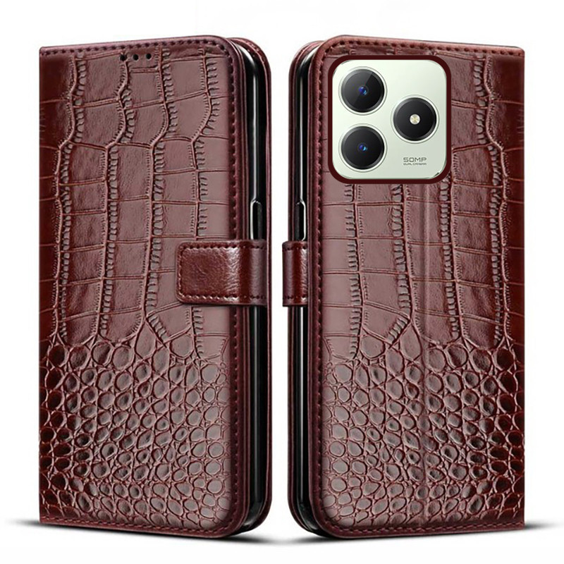 Dành Cho OPPO Realme C61 C63 4G Ốp Lưng Ví Đựng Thẻ Đứng Từ Tính Lật Da ...