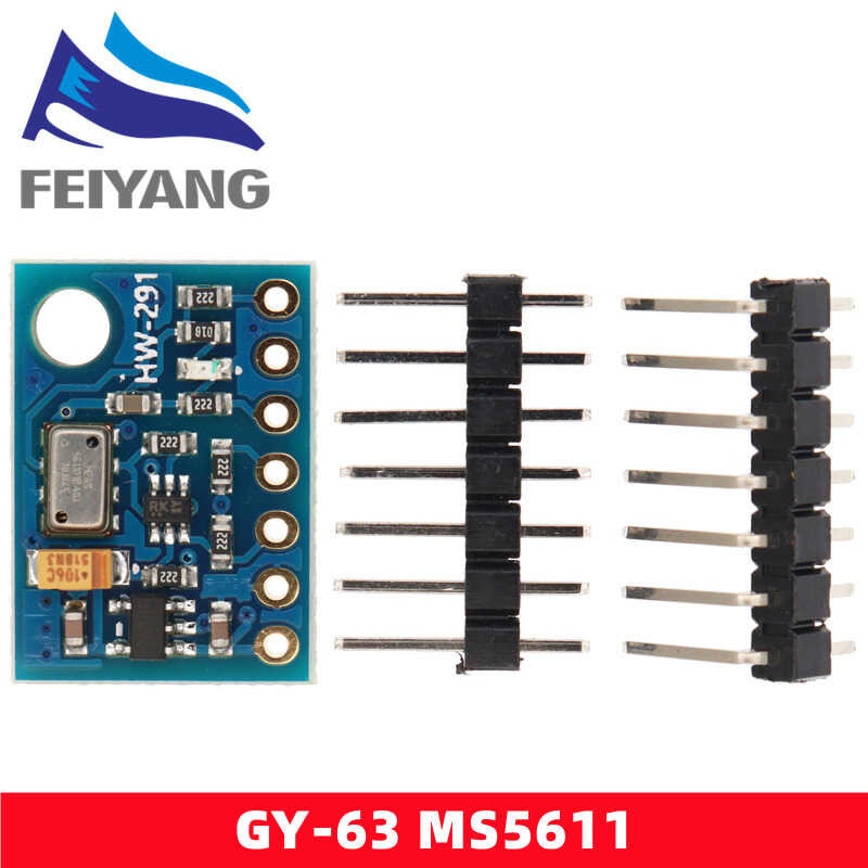 Chính xác GY-63 MS5611-01BA03 MS5611 áp suất Mô-đun cảm biến chiều cao ...