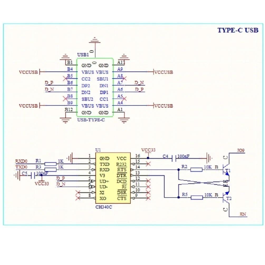 Nodemcu ESP32-C2 ESP8684 Ban Phát Triển TYPE-C USB ESPC2-12 DevKit ...