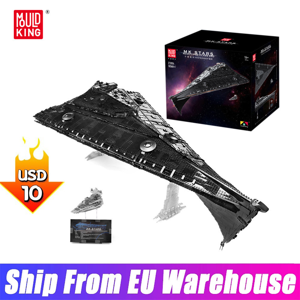 MOULD KING Building Blocks Star Plan The Eclipse-Class Dreadnought ...