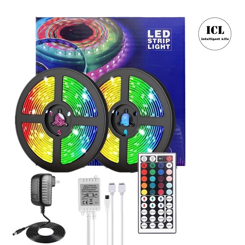 Dải RGB 5M 10M 600LEDS LED RGB Strip light SMD 2835 Đèn linh hoạt ...