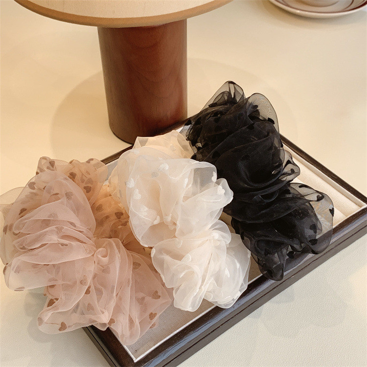 Chấm bi trái tim Organza Scrange cho quà tặng nữ | Shopee Việt Nam