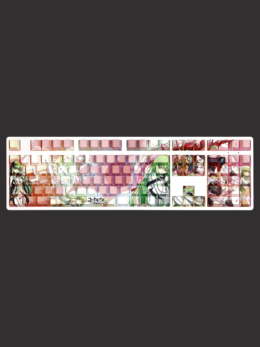 Keycap Mới Mã Cá Tính Geass Rebellious Lelouch Bên Khắc Trong Suốt Năm ...