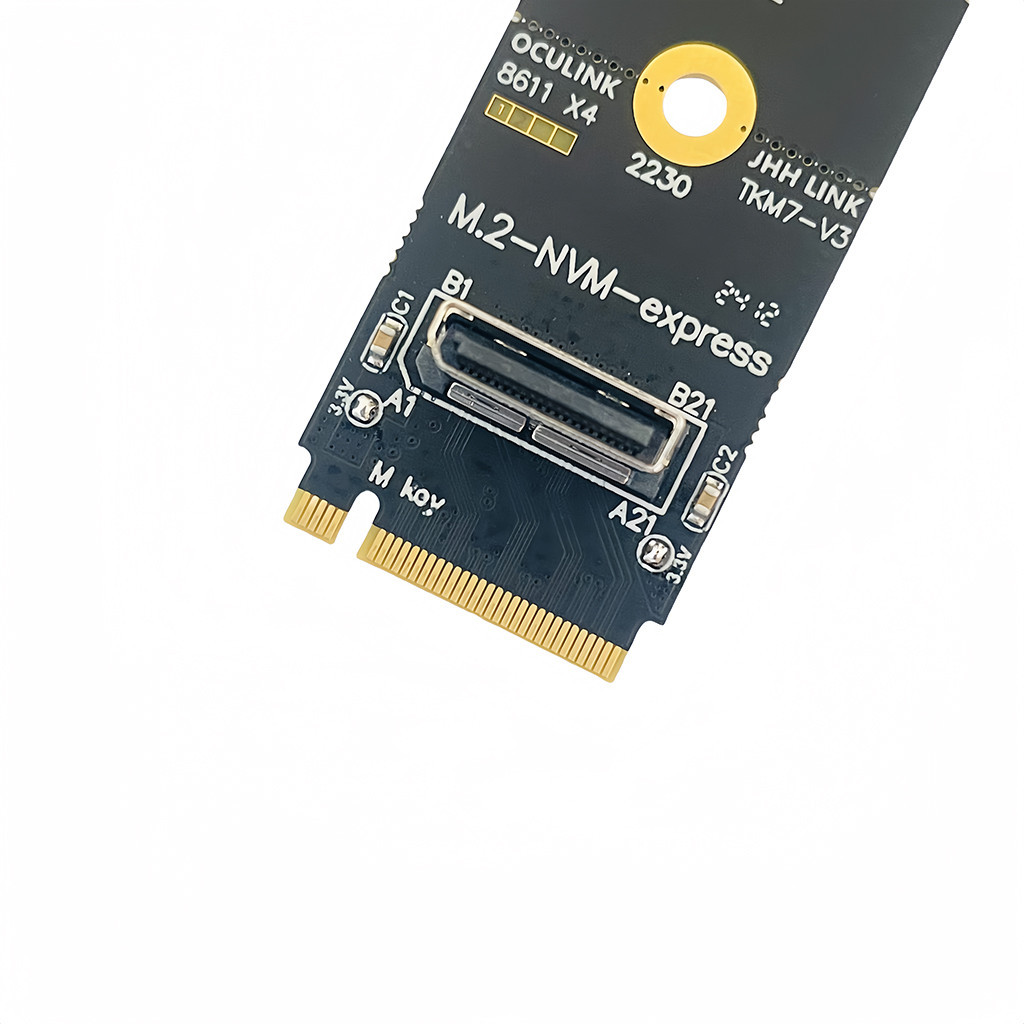 Dành Cho M.2 NVME Sang Oculink Nữ DOCK SFF-8612 Adapter PCI-E X4 Adapter Card Hỗ Trợ DOCK-OC4 ...