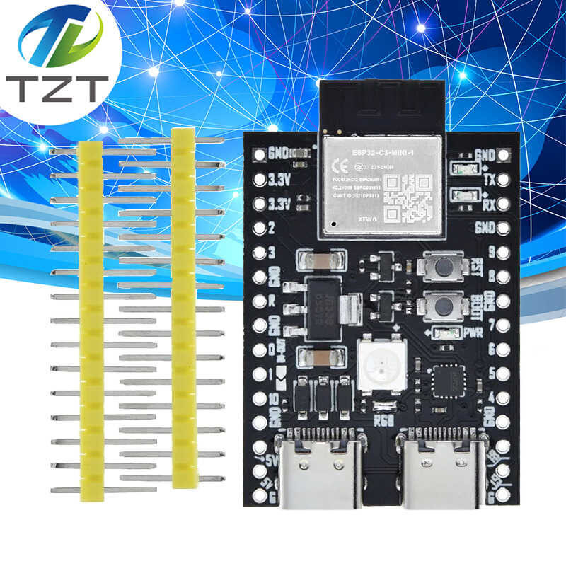 Esp32 C3 Esp32 Wifibluetooth 50 Iot Dual C Ban Phát Triển Core Board Esp32 C3 Devkitm 1 Cho