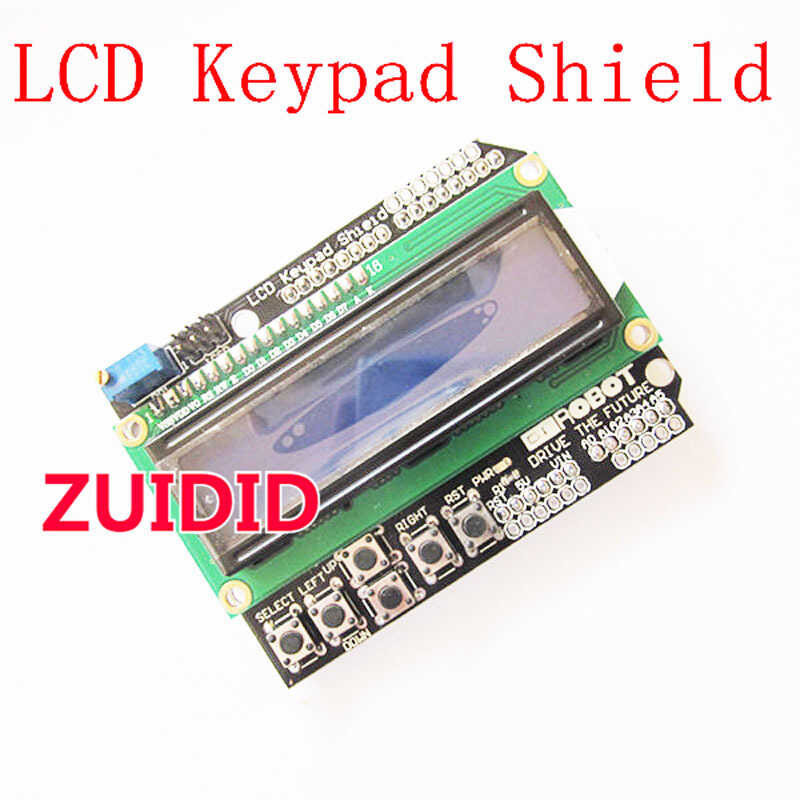 Bàn phím được che chắn Mô-đun LCD 1602 Hiển thị màn hình xanh cho ...
