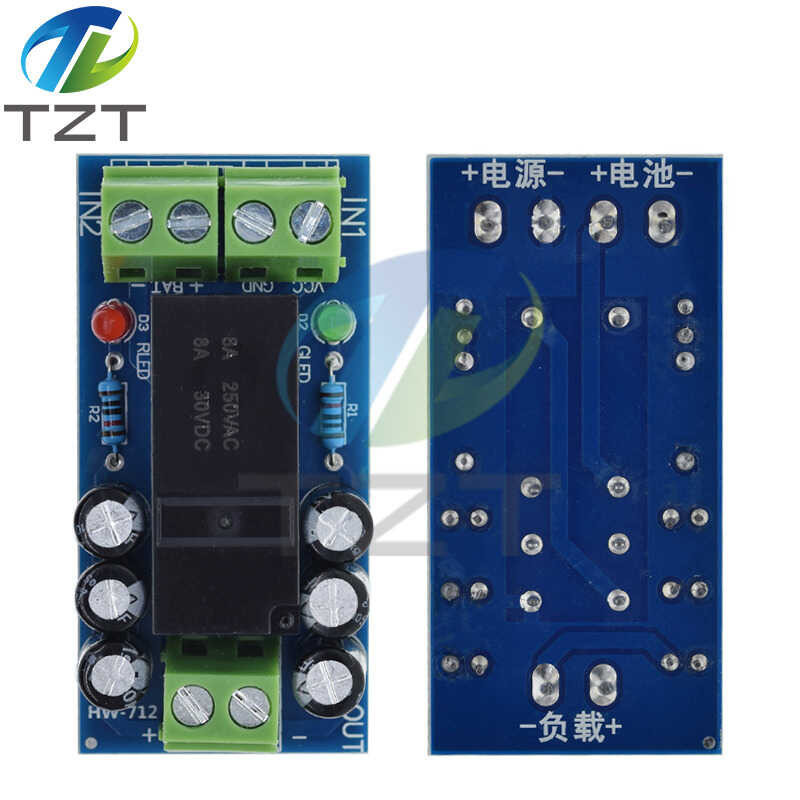 150W 12A 12V Pin dự phòng Chuyển Module Công suất cao Tự động chuyển ...