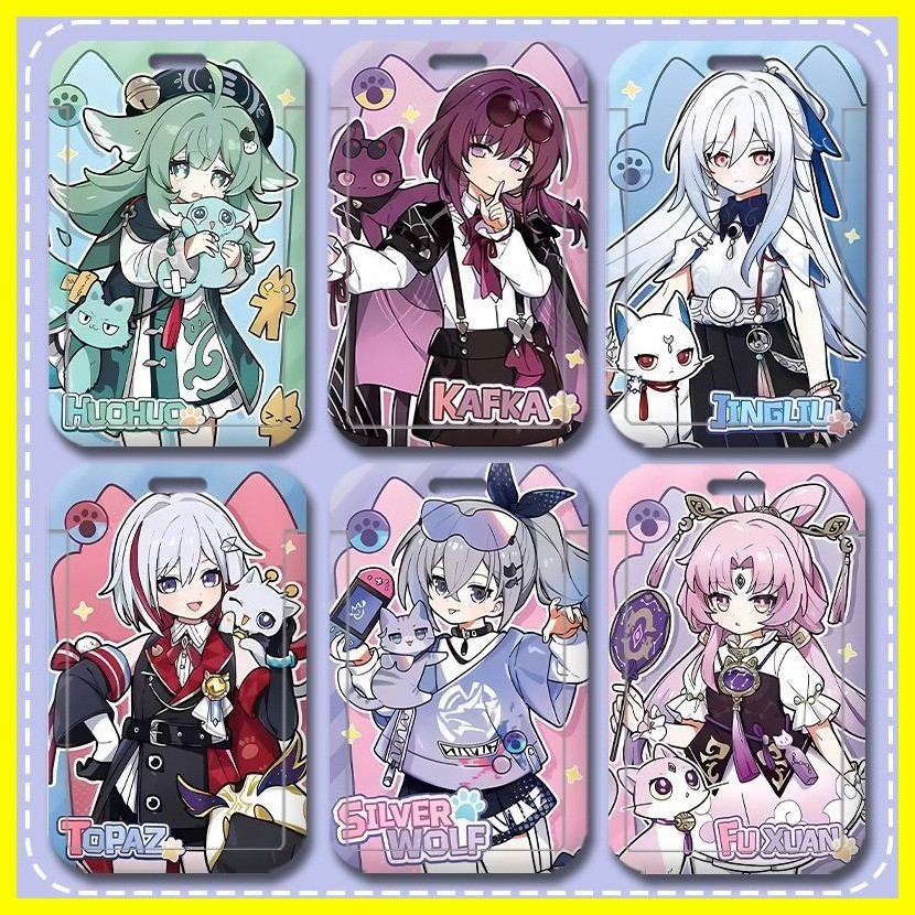 [Zoci] Hộp đựng thẻ Honkai Star Rail Kafka Star Iron Little Cat Kafka ...