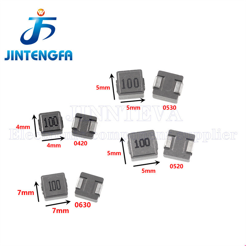 10 Chiếc SMD Đúc Điện Cuộn Cảm 0420 0530 0630 1uH 2.2uH 3.3uH 4.7uH 6.8uH 10uH 15uH 22uH 47uH ...