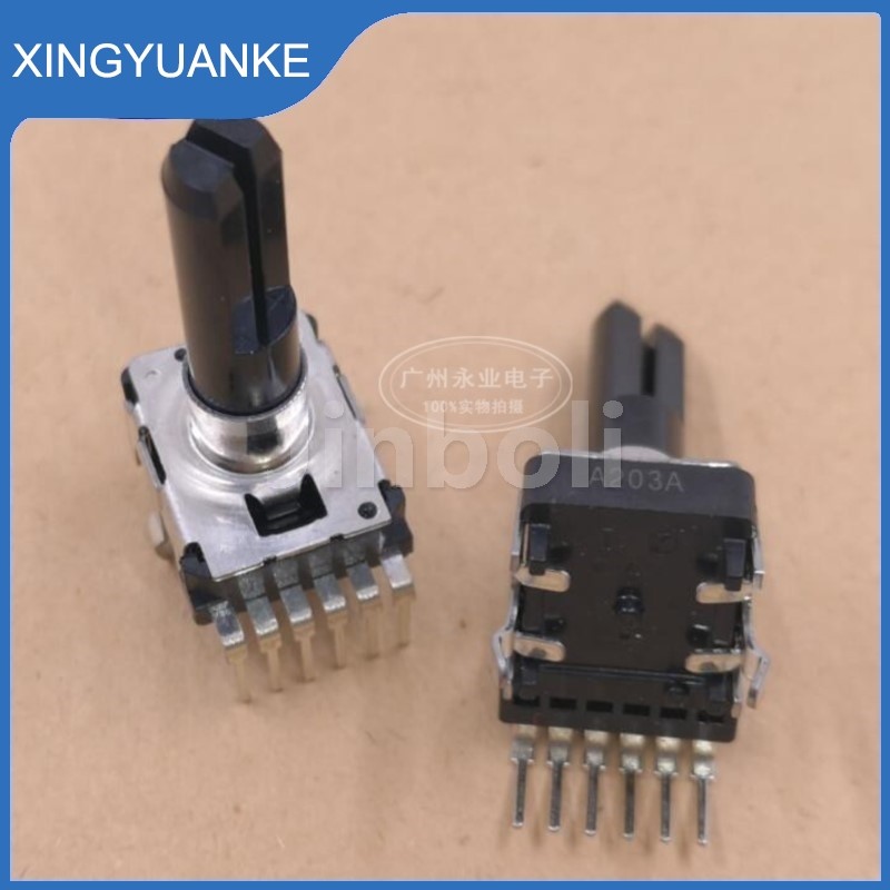 1 Chiếc RK12 Loại Đôi Chiết Áp Dọc 6Pins A20K Âm Thanh Khuếch Đại Điện ...