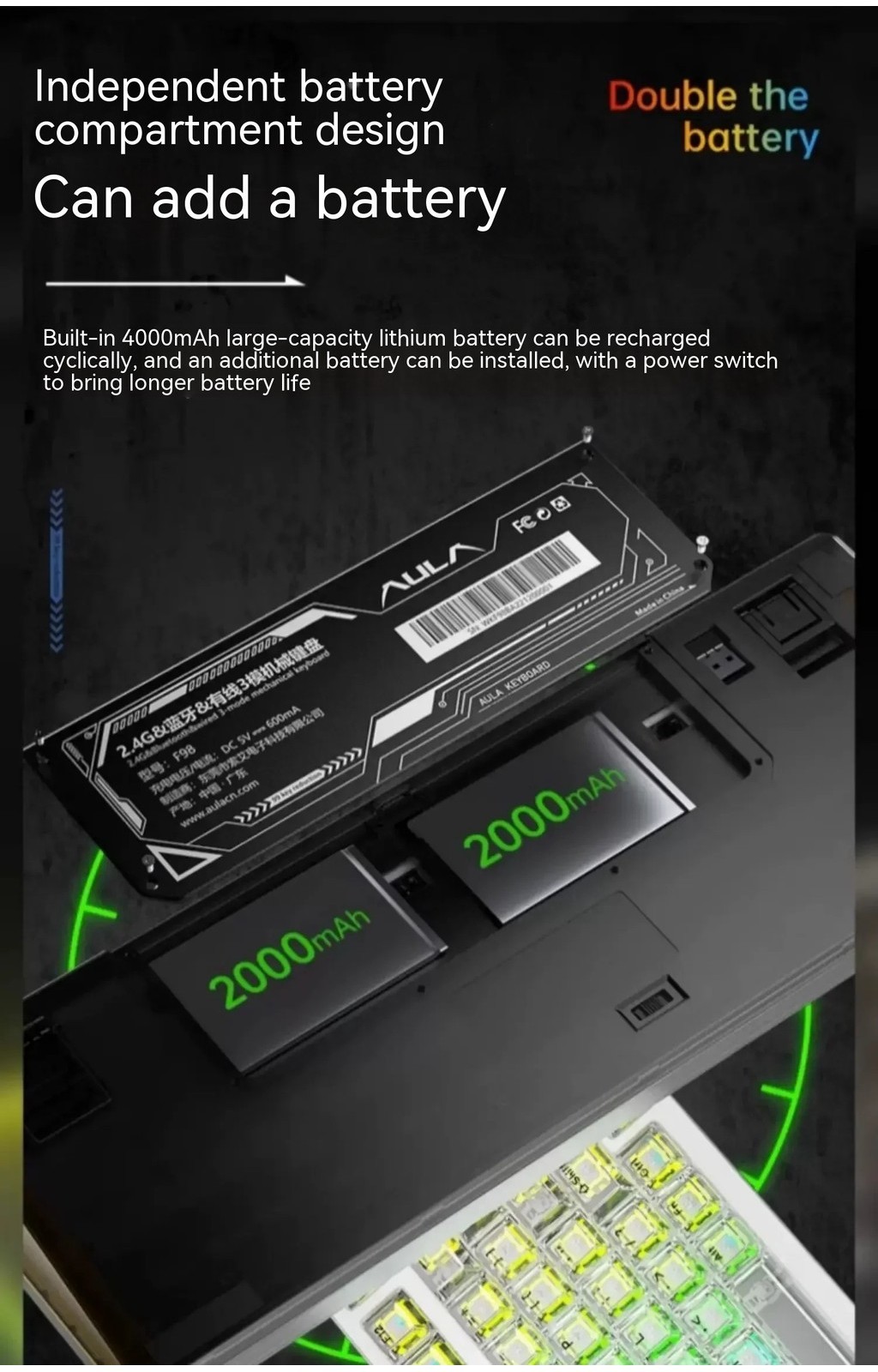 Bàn phím cơ Aula F98 Pro V2 NINJA - Silent switch | Shopee Việt Nam