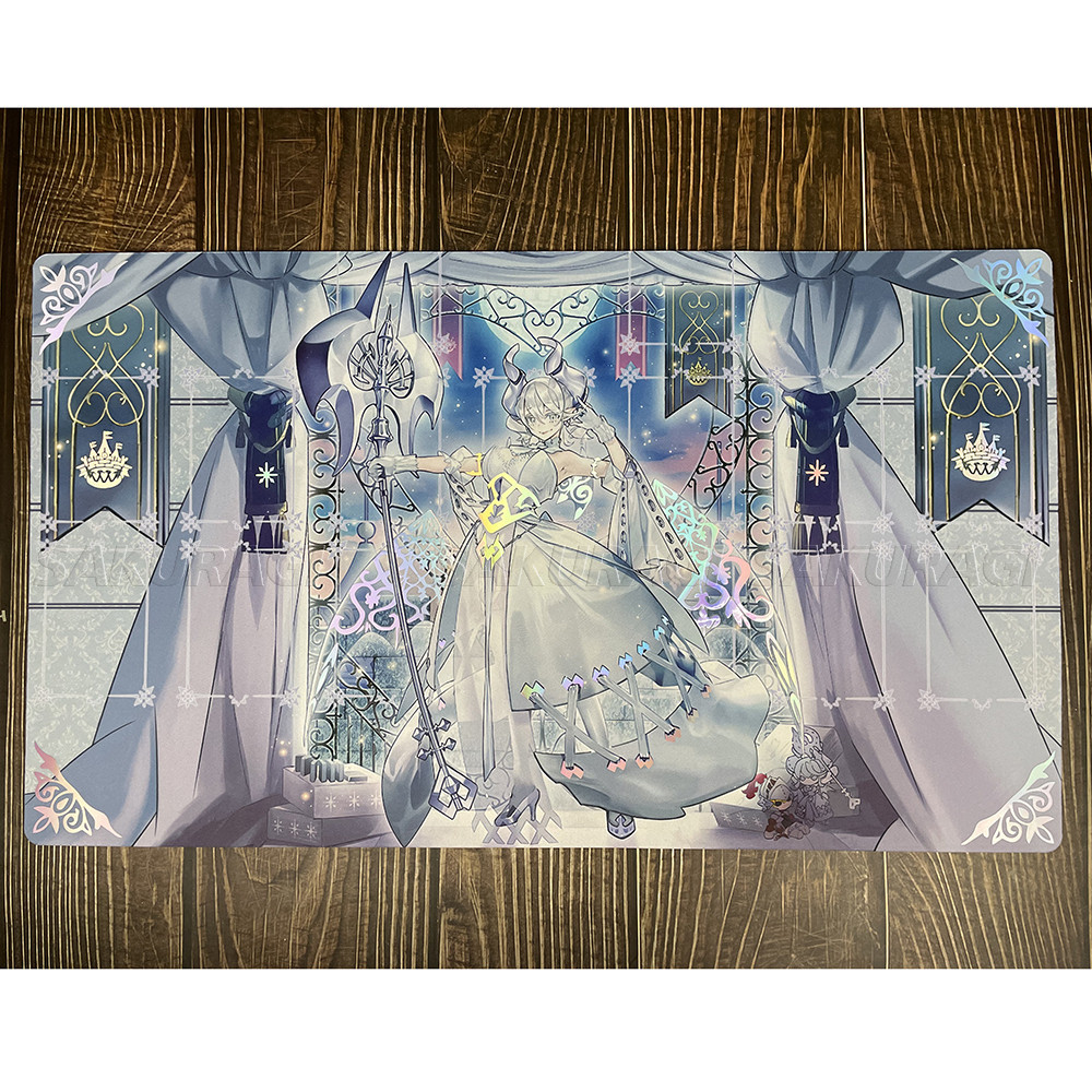Yu-gi-oh Holographic Labrynth of Sier Castle Game Card Pad Playmat YGO ...
