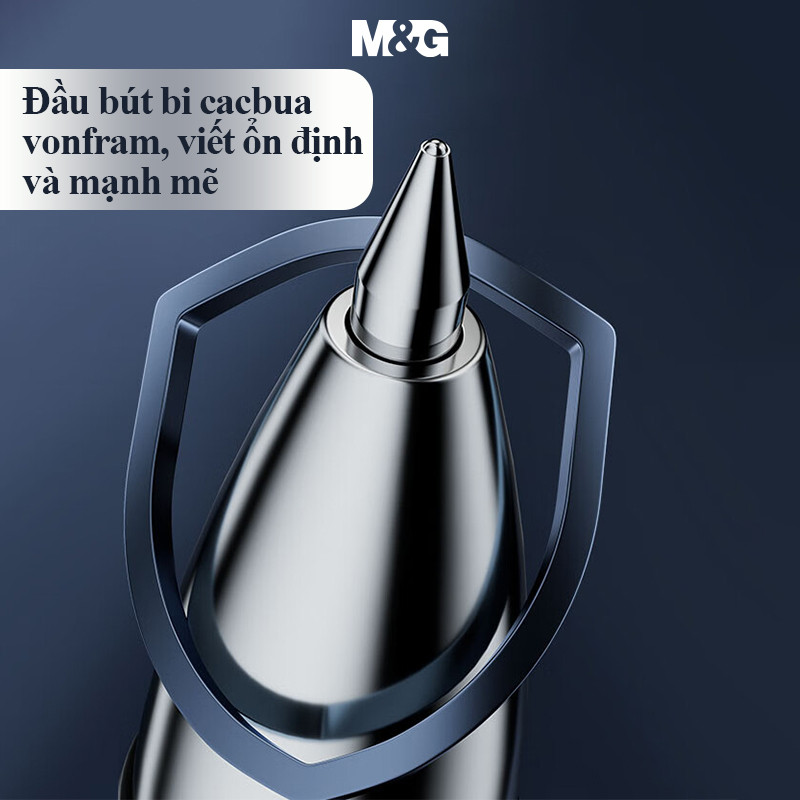 M&G Bút Gel Bấm K35 - Ruột Bút Gel G-5 - Ngòi 0.5mm, Màu Đen/Xanh/Xanh Đen/Đỏ - 1 Cây | Shopee ...