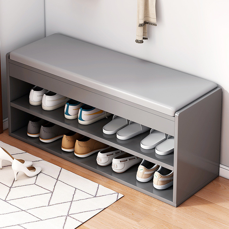Shoe changing stool for home use, doorstep shoe rack, adjustable ...