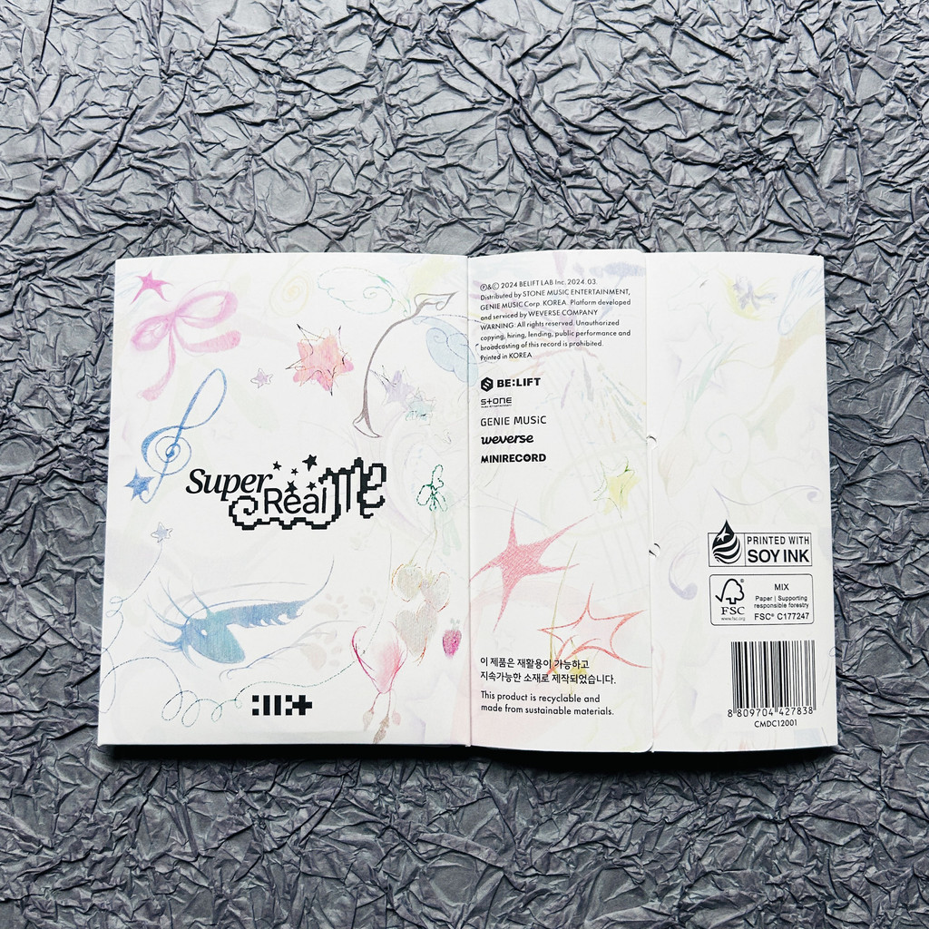 Album Mini đầu tiên của Kpop ILIT 'Super Realme' Photocards (không có ...