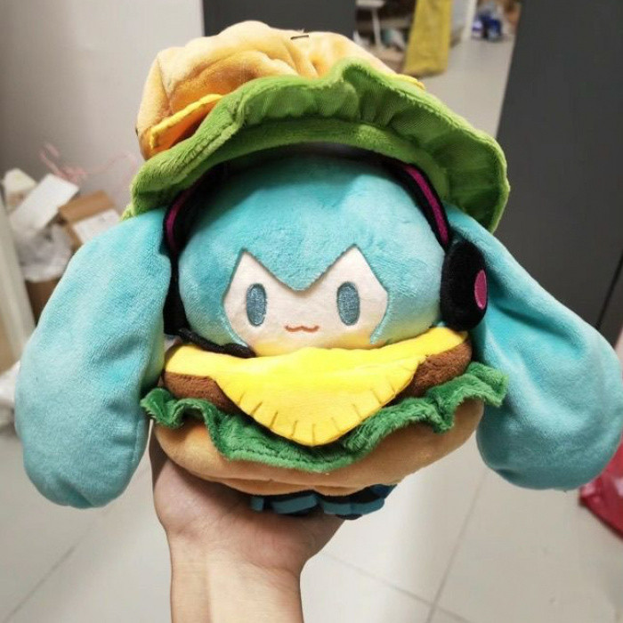 Sách Đỏ Nhỏ Cùng Phong Cách Burger Hatsune miku Búp Bê Hoạt Hình fufu ...