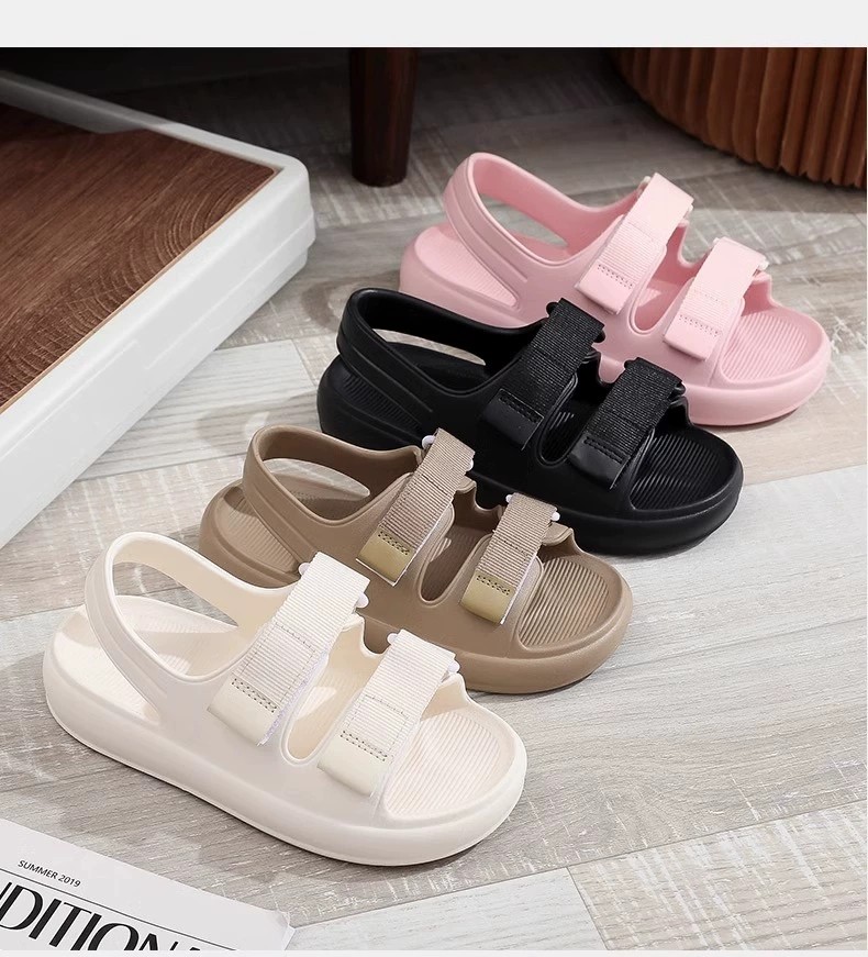 Cheerful Mario sandal quai hậu trẻ em bé gái chống trượt Màu đồng nhất ...