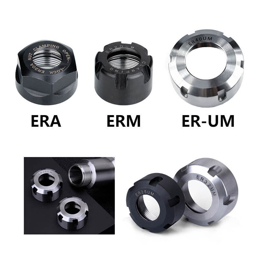 ER8-ER40 A/M/UM Collet cho máy tiện CNC và router, giá đỡ bit | Shopee ...