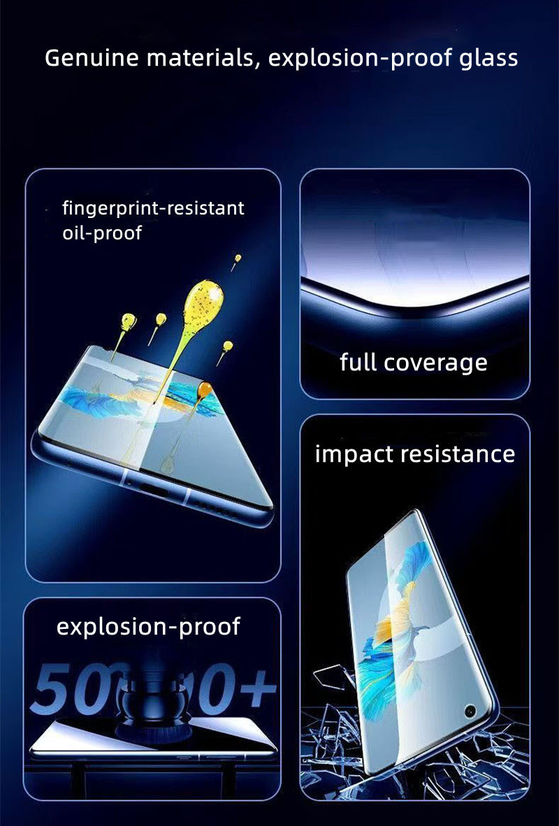 Dành cho Huawei P30 Pro, P40 Pro, P40 Pro Plus, P50 Pro, P60, P60 Pro, Phim kính cường lực điện ...