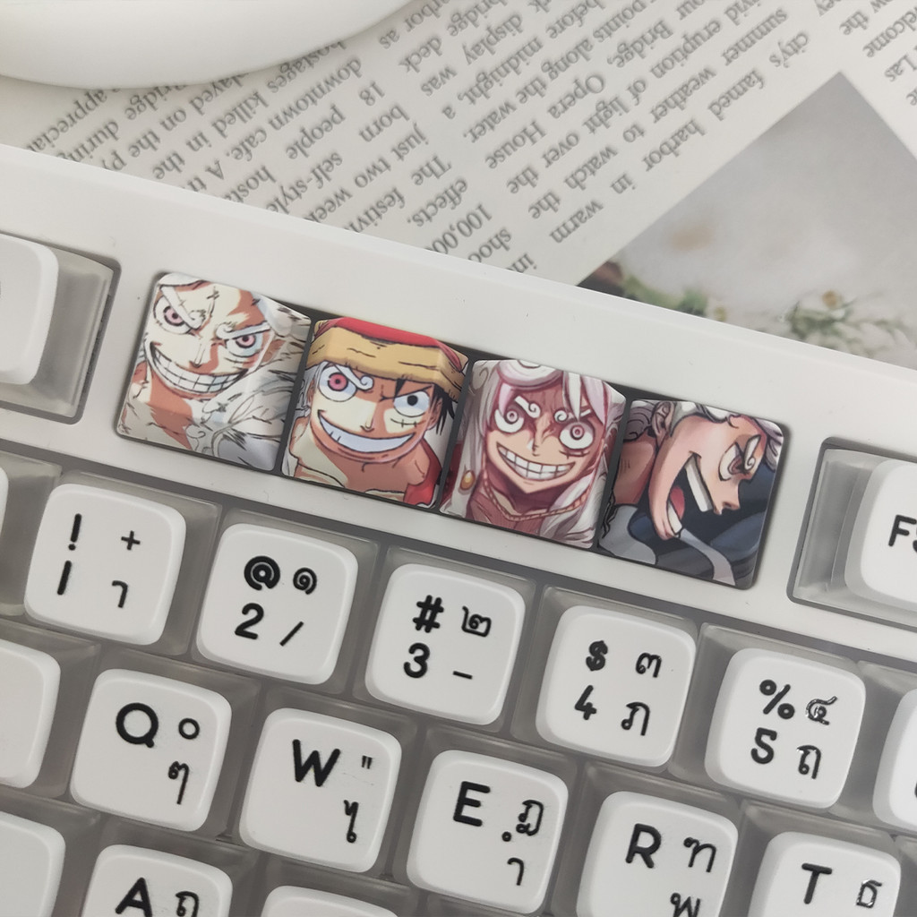 4 One Piece Keycaps Cherry R4 PBT Nhuộm Thăng Hoa Bàn Phím Cơ Keycap ...