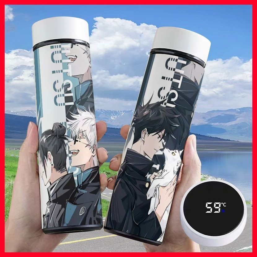 Cốc Jujutsu Kaisen Geto Suguru Satoru Gojo Zenin Maki Spell Fighting ...