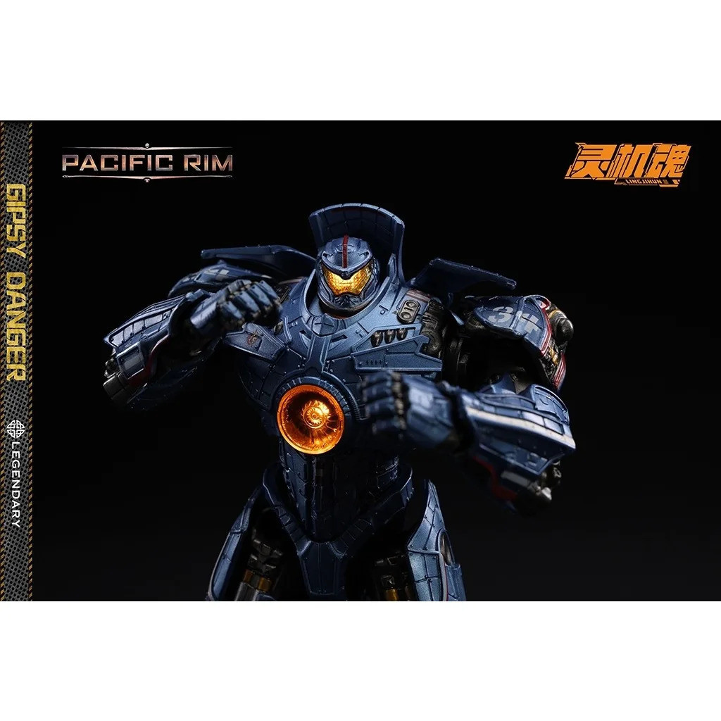 pre-sale LING JIHUN Pacific Rim Gipsy Danger 8-inch 20CM LED Light ...