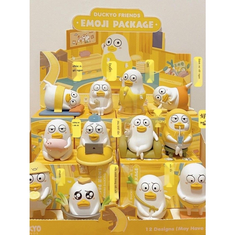 Little Liu Duck Blind Box Hand Office Aberdeen Gói biểu tượng cảm xúc ...