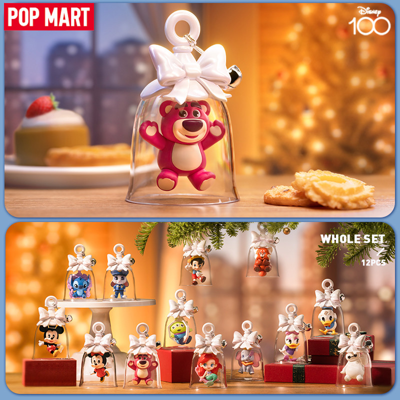 POP MART Disney 100th Anniversary Bell Series Mystery Box 12PCS POPMART ...