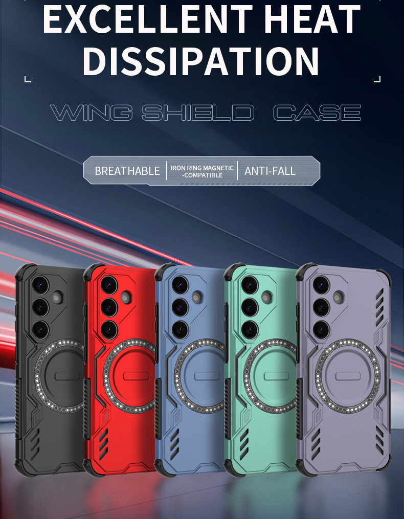 Ốp Điện Thoại Từ Tính Lenuo Cho Samsung Galaxy S25 Edge Plus Ultra M56 A56 A36 A26 A16 A06 A55 ...