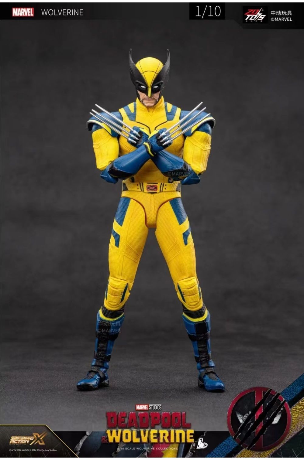 Zd Phim Marvel Chính Hãng SHF Deadpool Và Wolverine 3 Búp Bê Đồ Chơi Mô ...